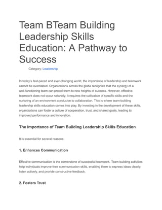 Team BTeam Building Leadership Skills Education_ A Pathway to Success.pdf