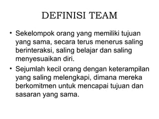 Team building | PPT