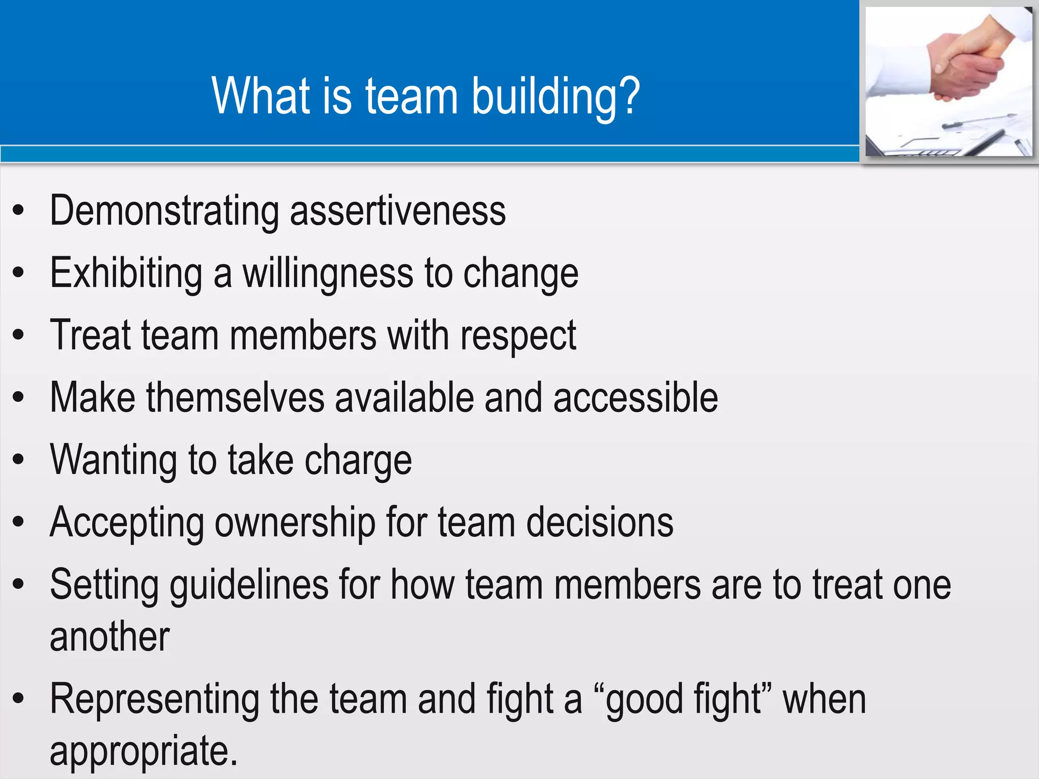 Team building | PPTX | Career Advice | Careers