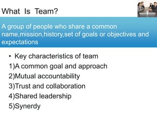 Team building | PPTX | Career Advice | Careers