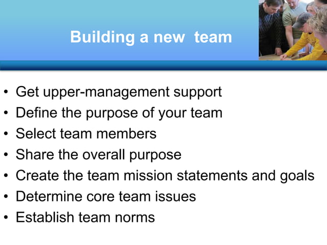 Team building | PPTX | Career Advice | Careers