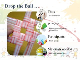 Teambuilding Games | PPT | Free Download