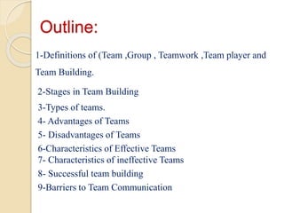 Team building | PPTX