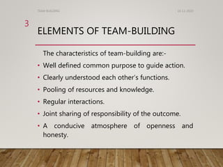 Team building | PPTX