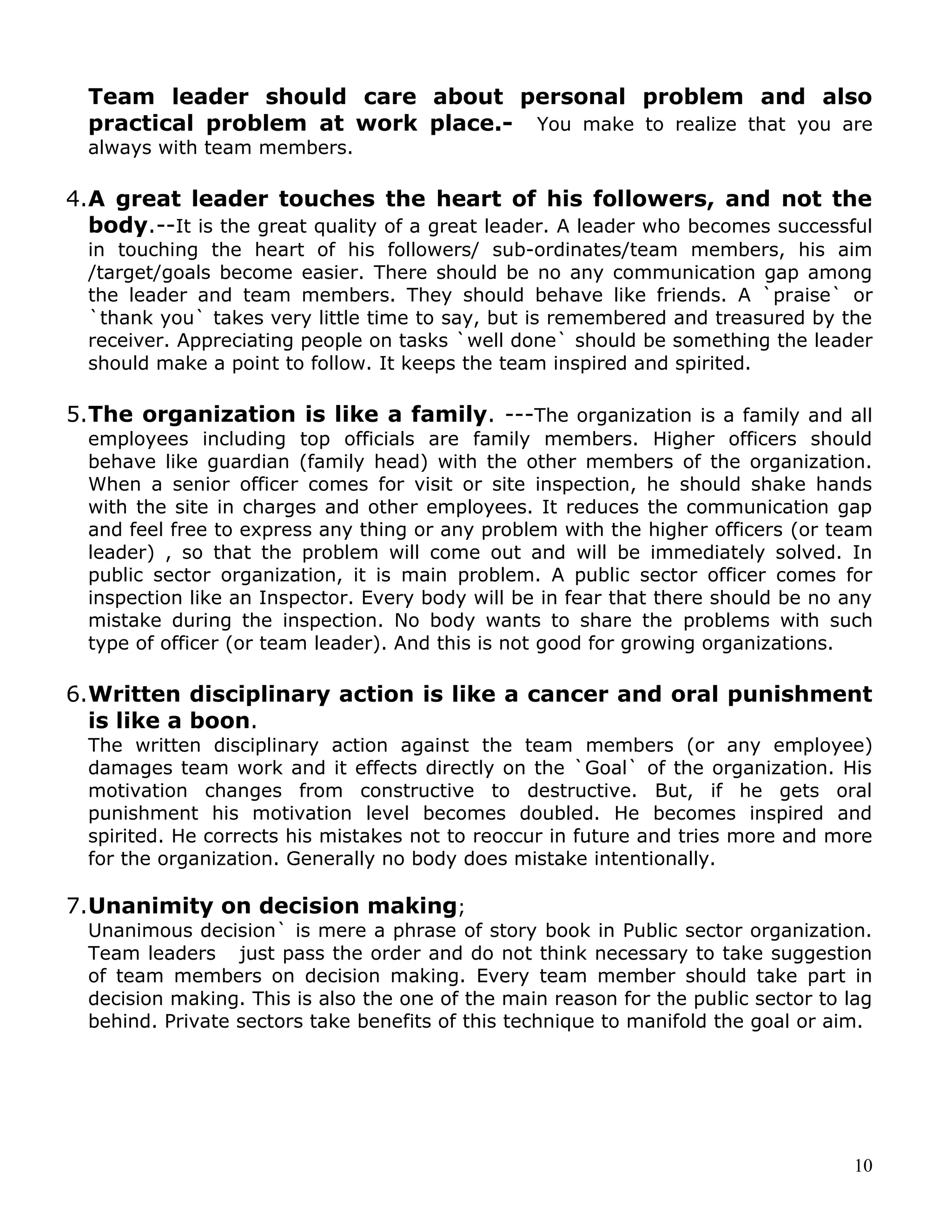 Team building a case study | PDF