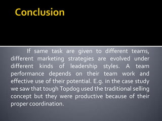 Team building and effectiveness | PPTX