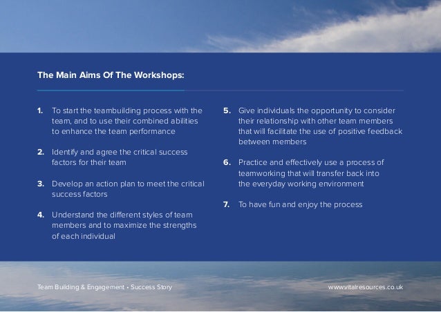 Team Building and Employee Engagement Case Study