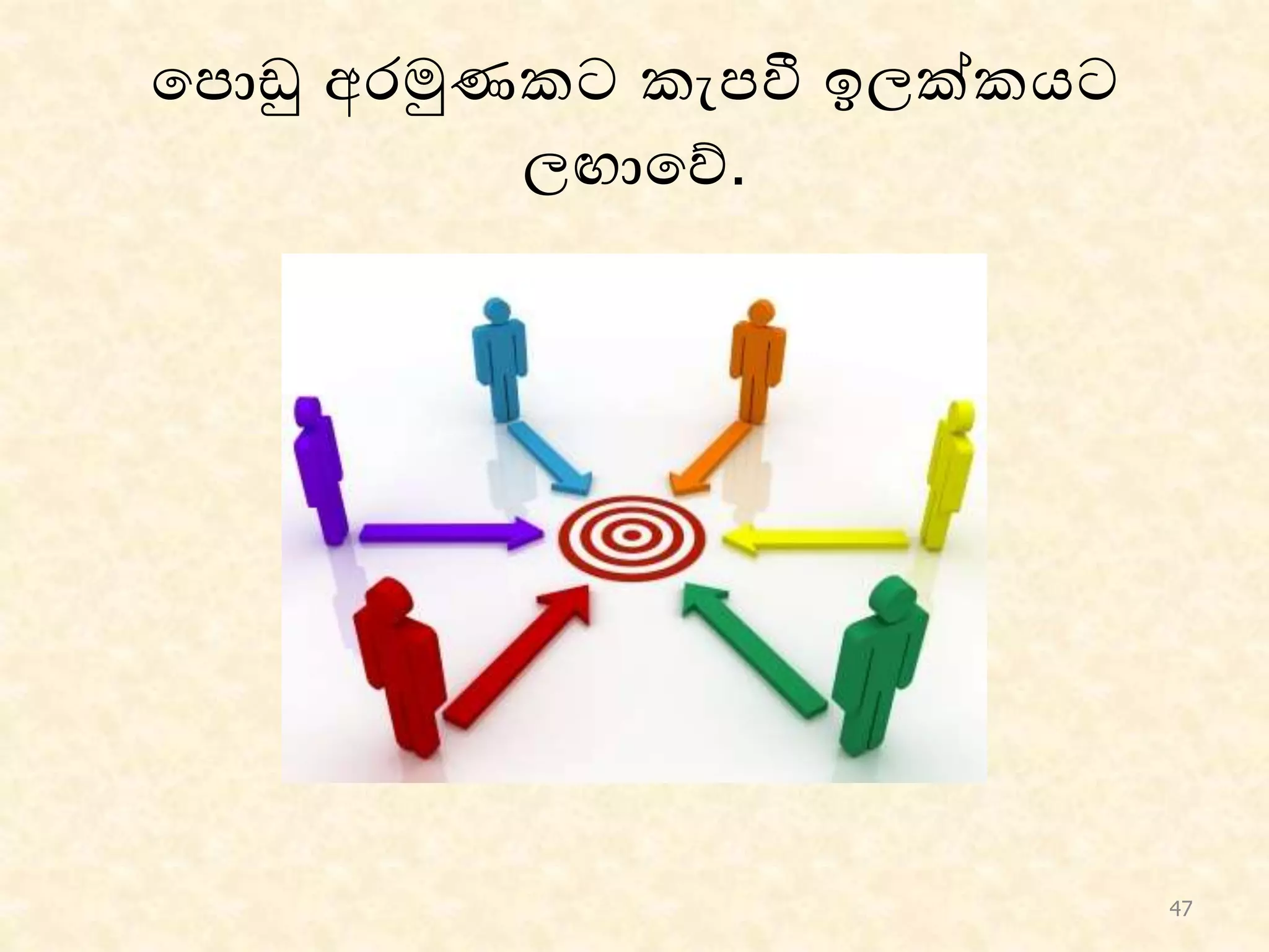 Team building and team work (Sinhala) | PPTX