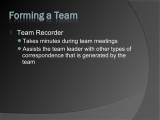 Team building and teamwork | PPT
