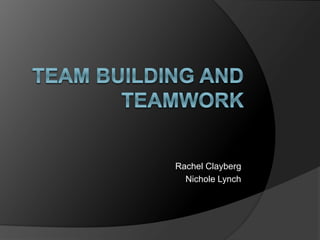 Team Building and Teamwork Slideshow (Final).ppt