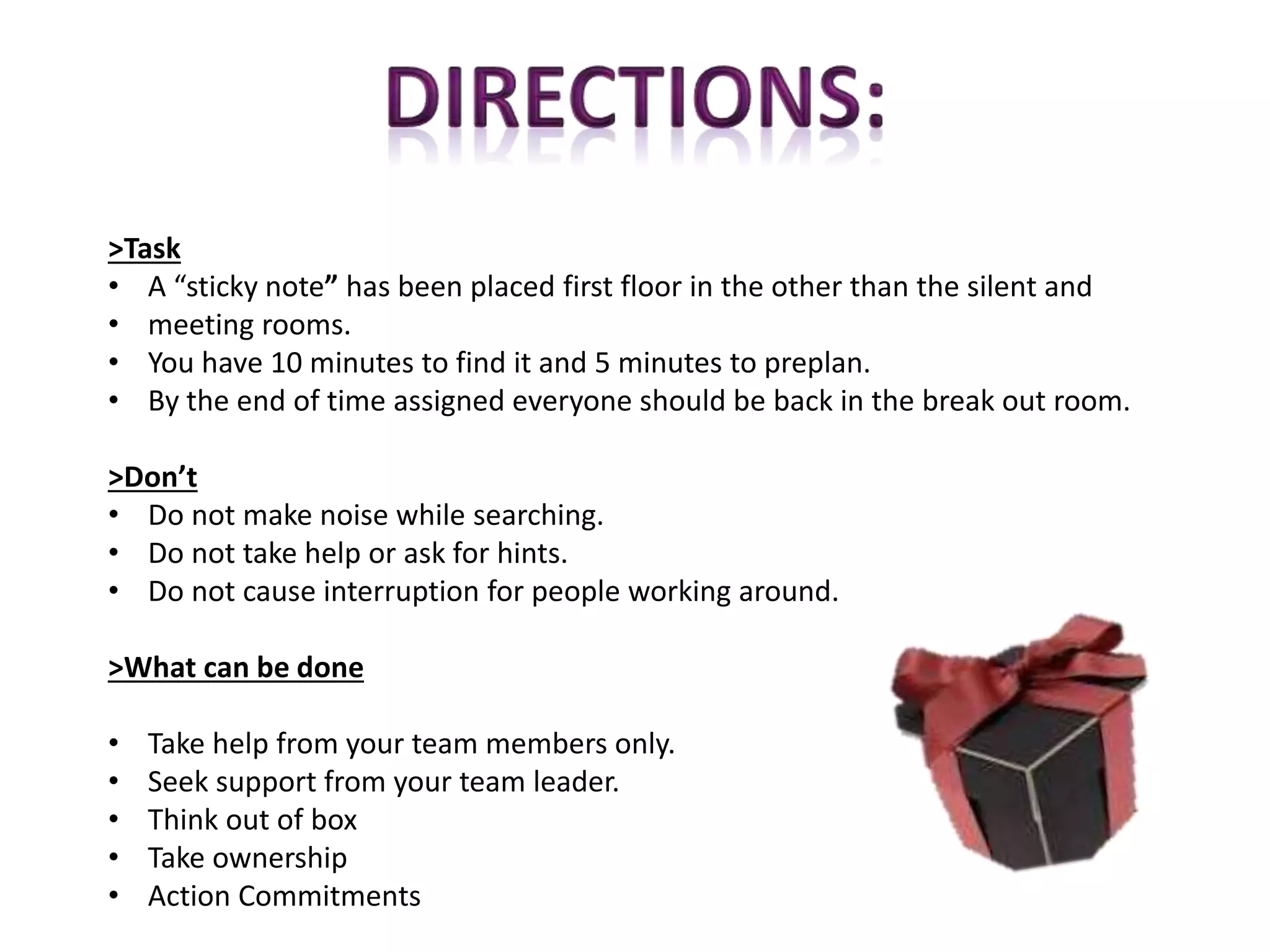 Team Work / building energizers | PPTX