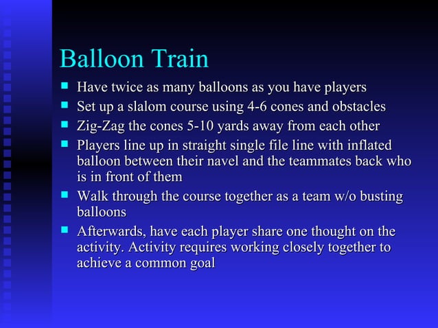 Team building for coaches | PPT