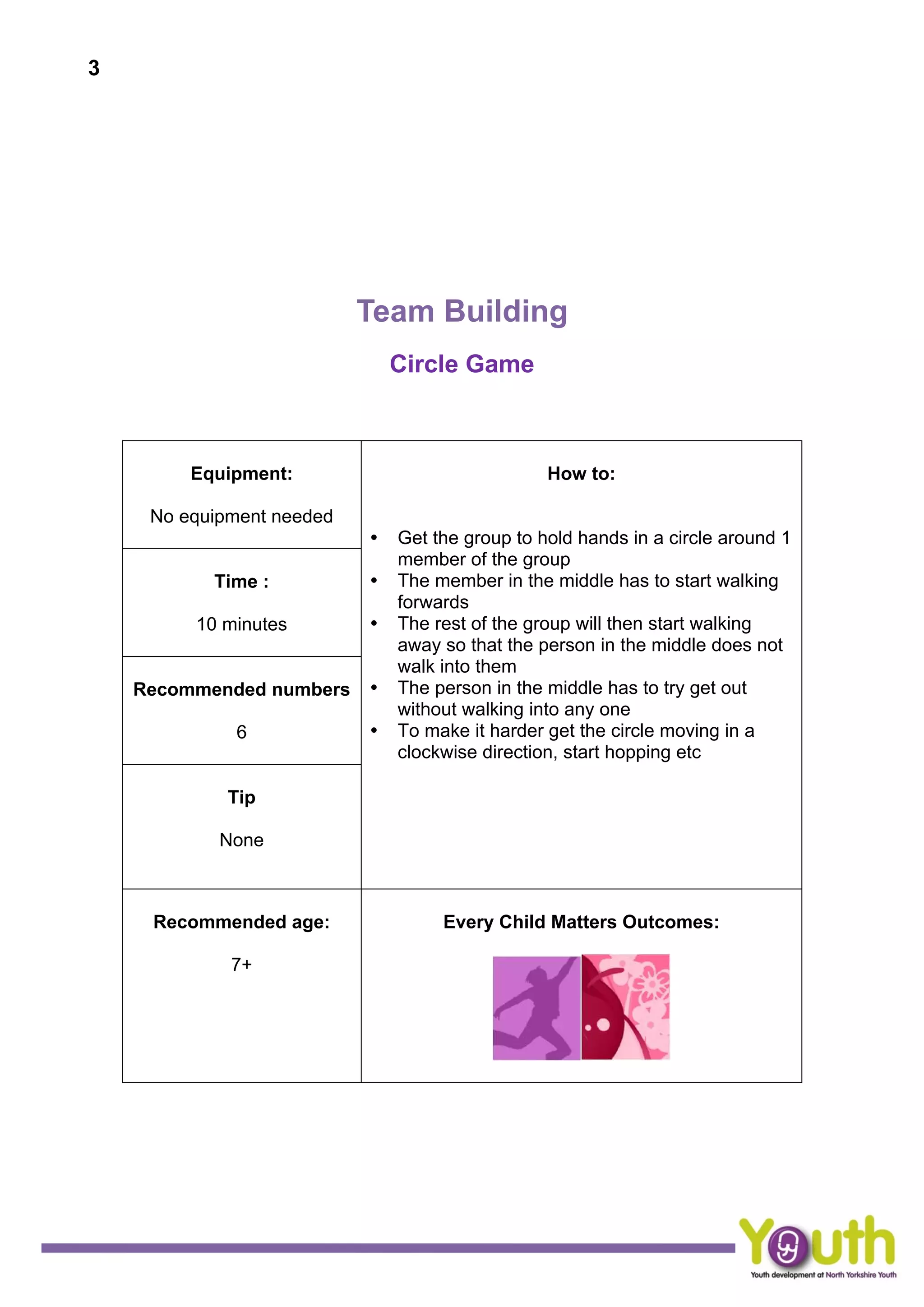 Team building games | PDF