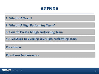 Team Building Magic: The Secret to High Performing Teams | PDF