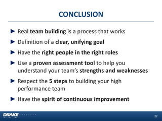 Team Building Magic: The Secret to High Performing Teams | PDF