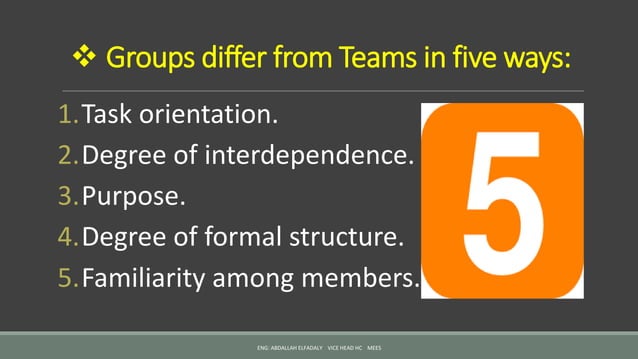 Team building & management | PPT