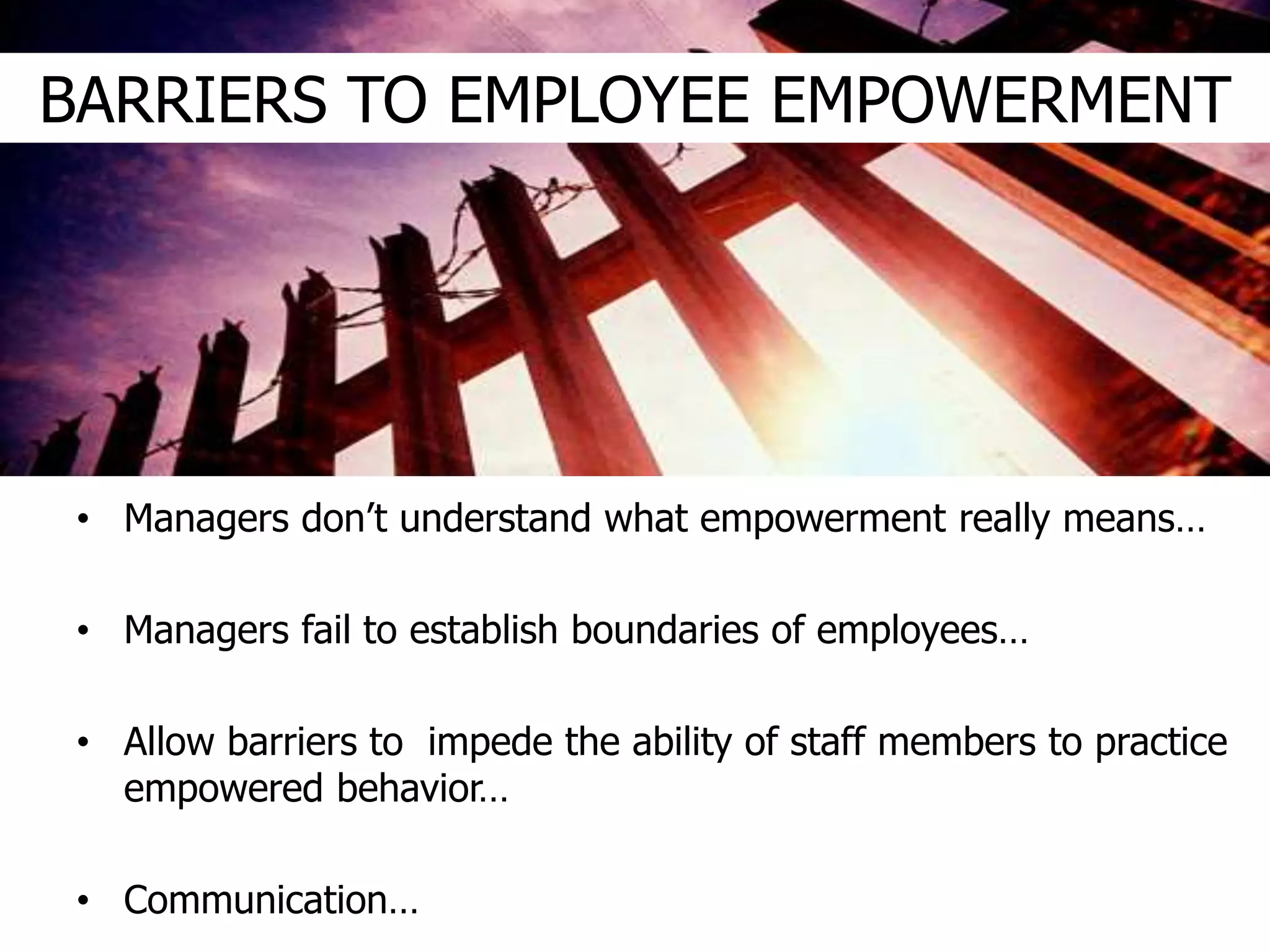 Team Building & Employee Empowerment | PPTX