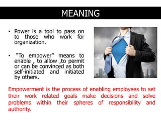 Team Building & Employee Empowerment | PPTX