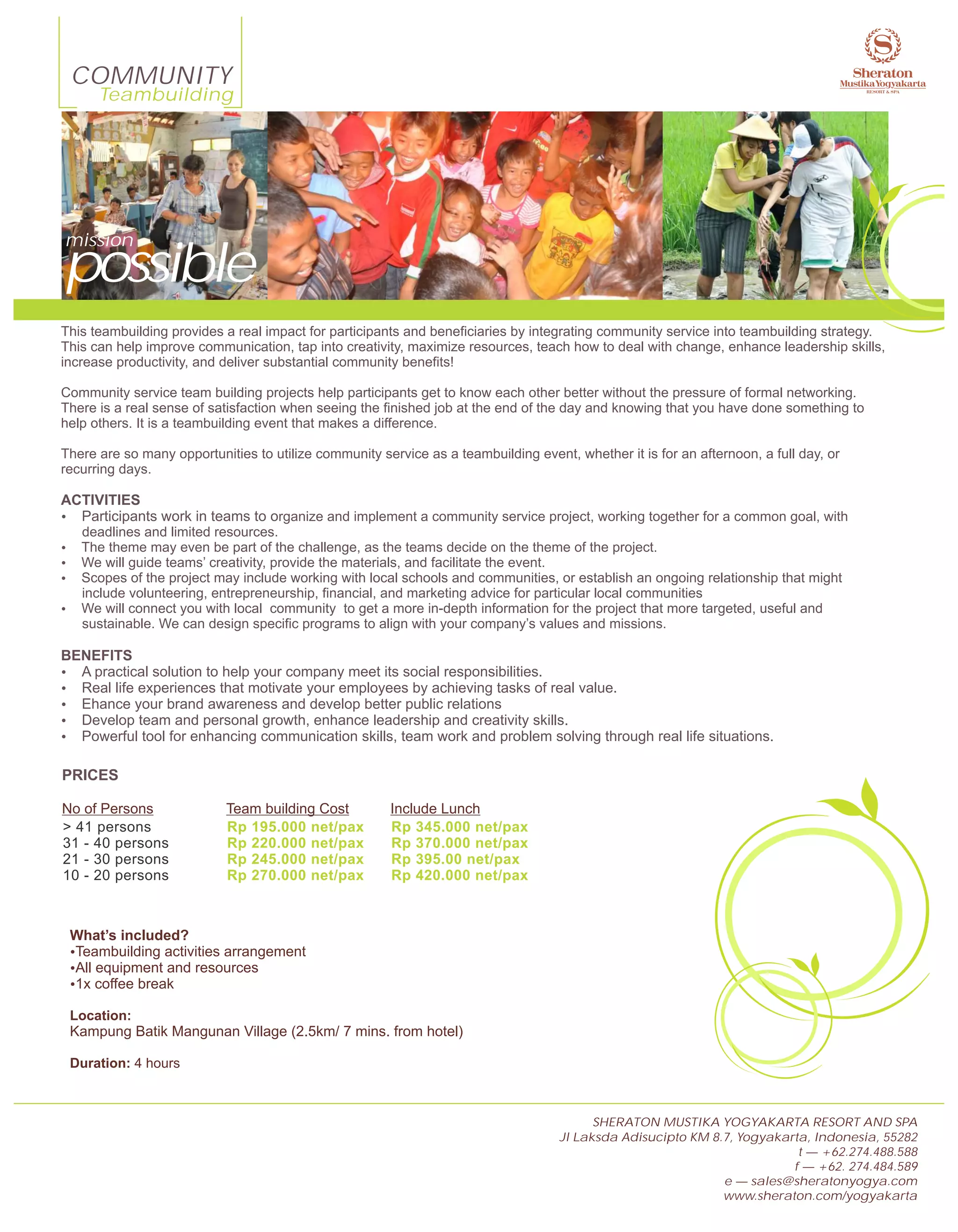 Team Building Package (All) | PDF