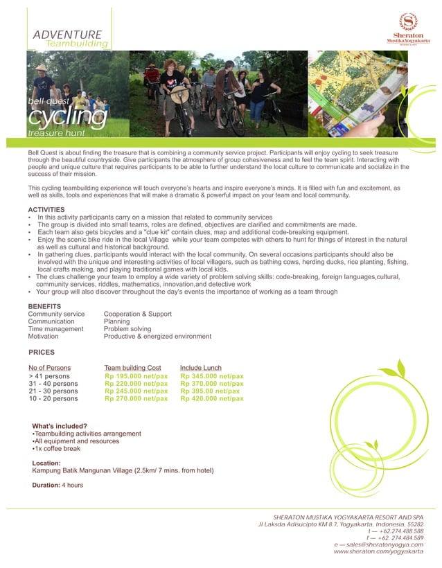 Team Building Package (All) | PDF