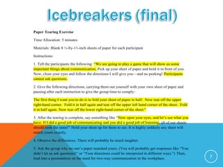 Team Building Portfilio | PPT