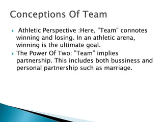 Team building powerpoint | PPTX