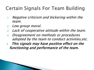 Team building powerpoint | PPTX