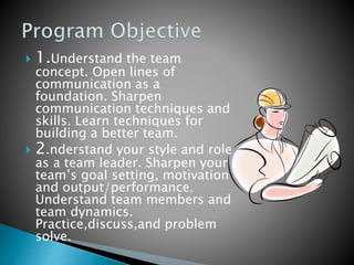 Team building powerpoint | PPTX