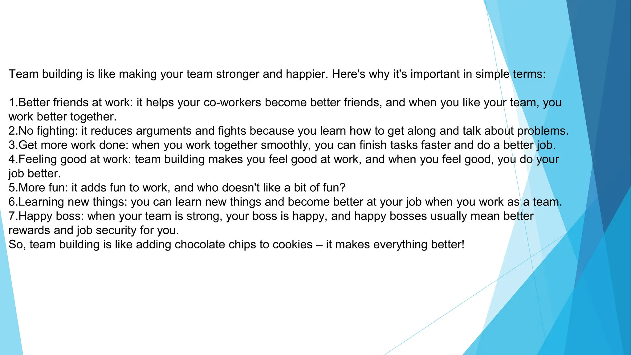 team building ppt.pptx for office and workplace | PPTX