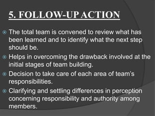 Team building process | PPTX