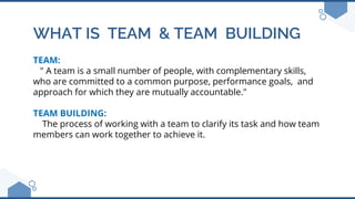 TEAM BUILIDING | PPT