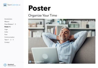 Teamcalendar.AI presskit 1.0 | PDF | Business | Business and Finance