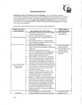 Team Captain University handouts | PDF