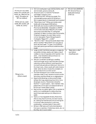 Team Captain University handouts | PDF