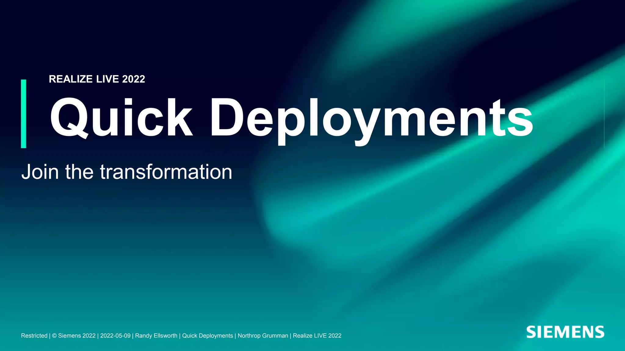 Quick Deployments | PPTX