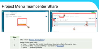 Teamcenter Share External userqq 123456788pptx | PPTX