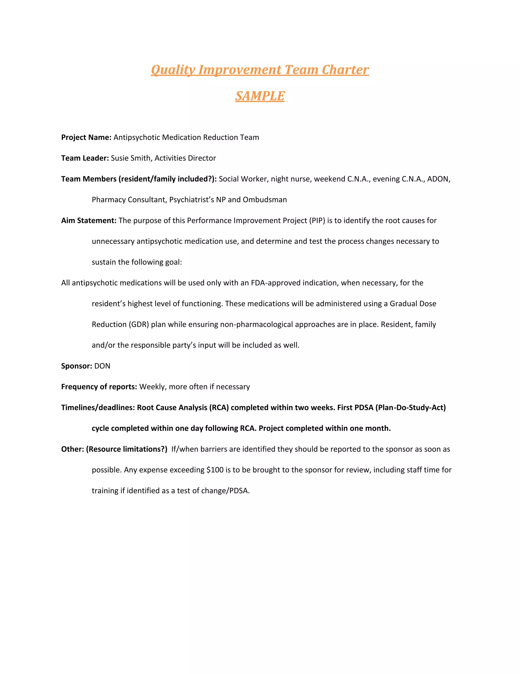 Unity Is Strength - Team charter | PDF | Pharmaceutical Drugs | Medical ...