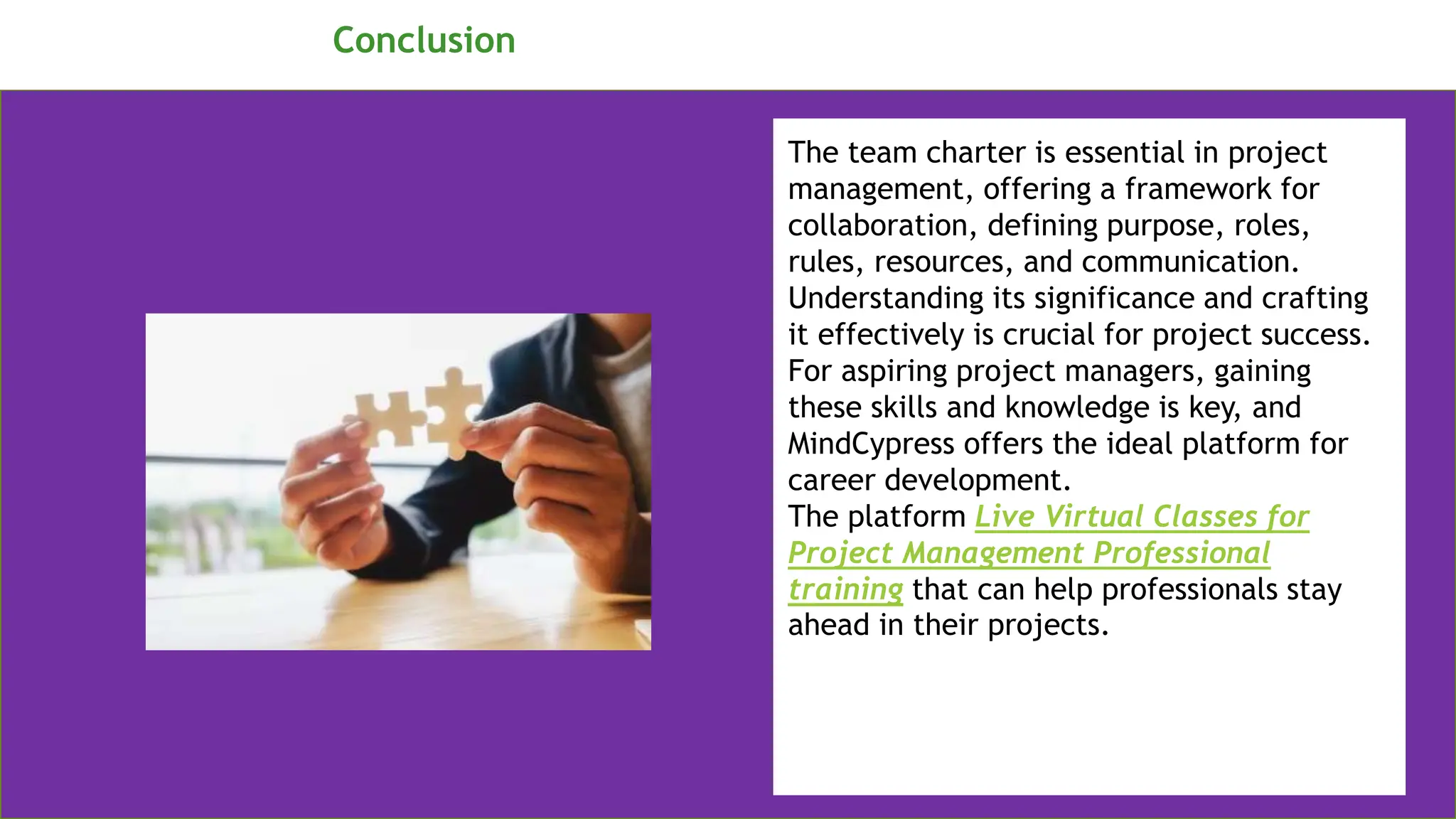 Team Charter in Project Management Key Role, Concepts and ...