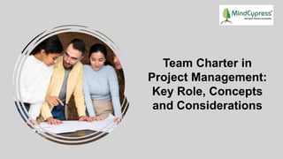 Team Charter in Project Management Key Role, Concepts and ...