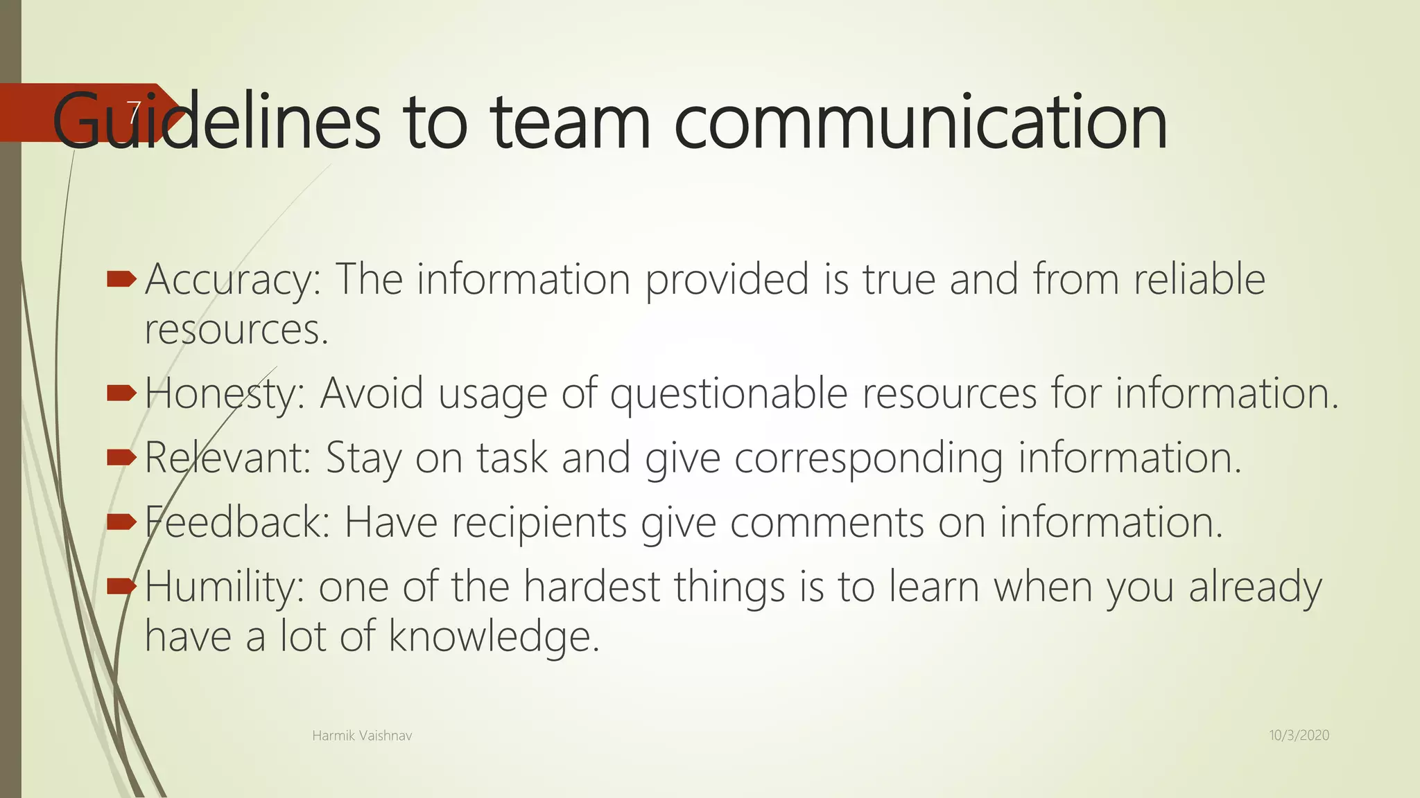 Team communication | PPT