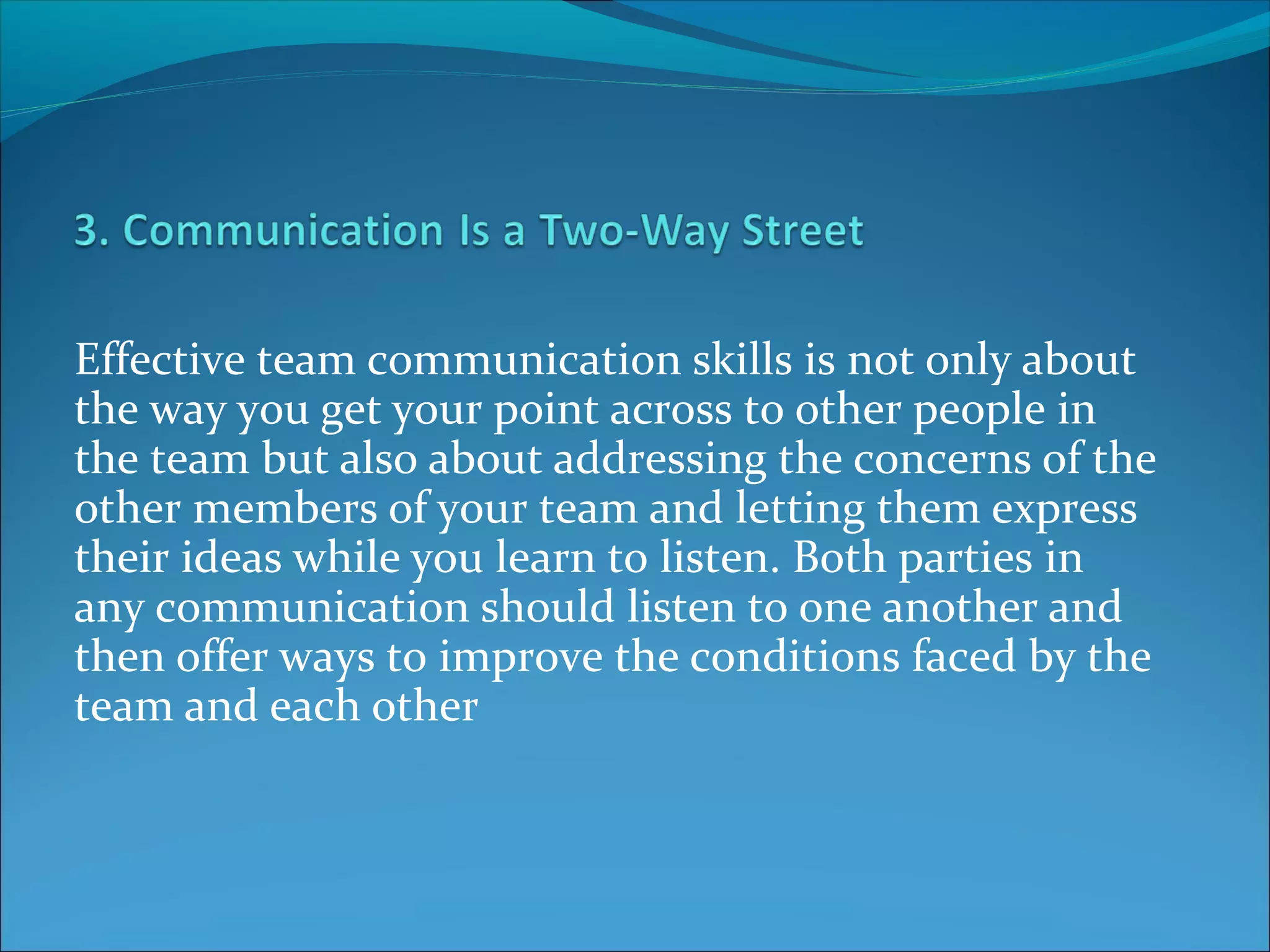 Team communication | PPT