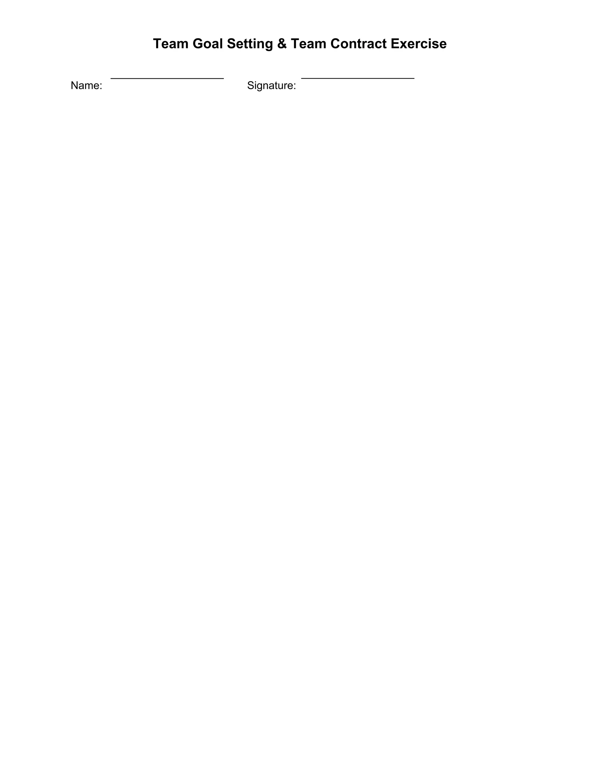 Team contract exercise fall 04 | DOC