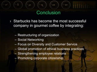 Starbucks Corporate Culture | PPT