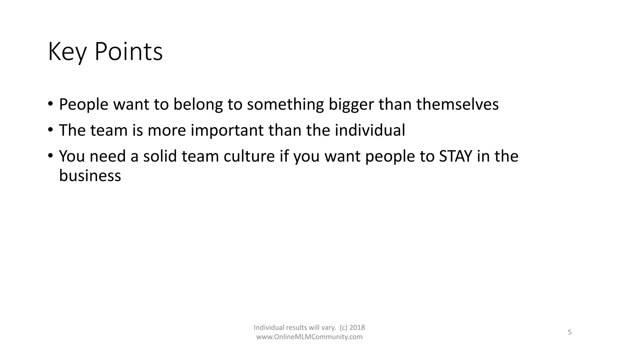 How to Create a Winning MLM Team Culture | PPTX