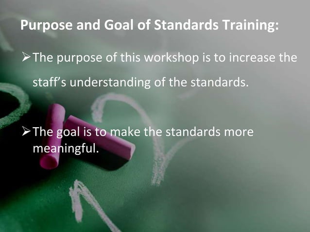 Understanding Standards | PPT