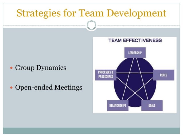 Team Development plan with new ideas.ppt