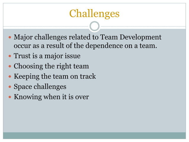 Team Development plan with new ideas.ppt