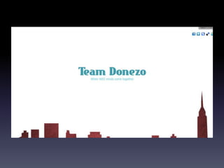 Team Donezo Investor Presentation | PPTX