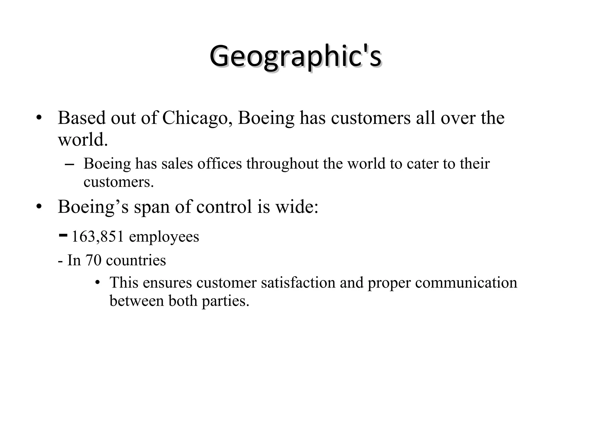 Boeing Organizational Structure | PPT