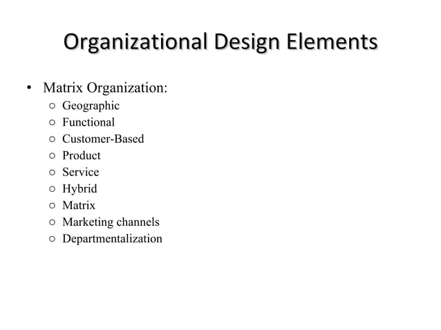 Boeing Organizational Structure | PPT | Large Business | Business
